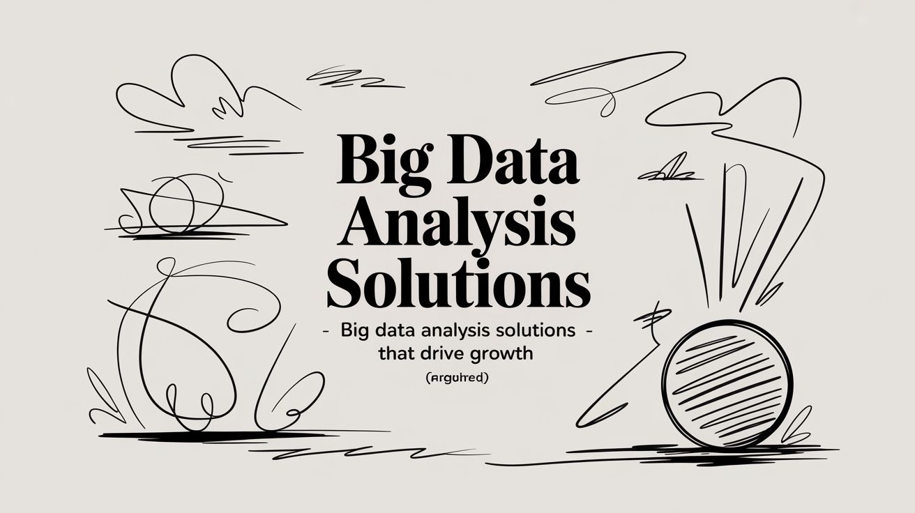 Big Data Analysis Solutions That Drive Growth