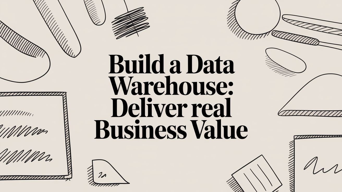 Data Warehouse Blueprint for Better Business Outcomes