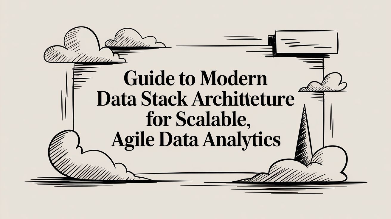 Guide to modern data stack architecture for scalable, agile data analytics